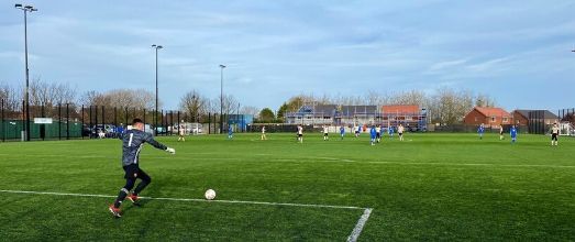 Another victory for Eccles Sixth Form College’s football team